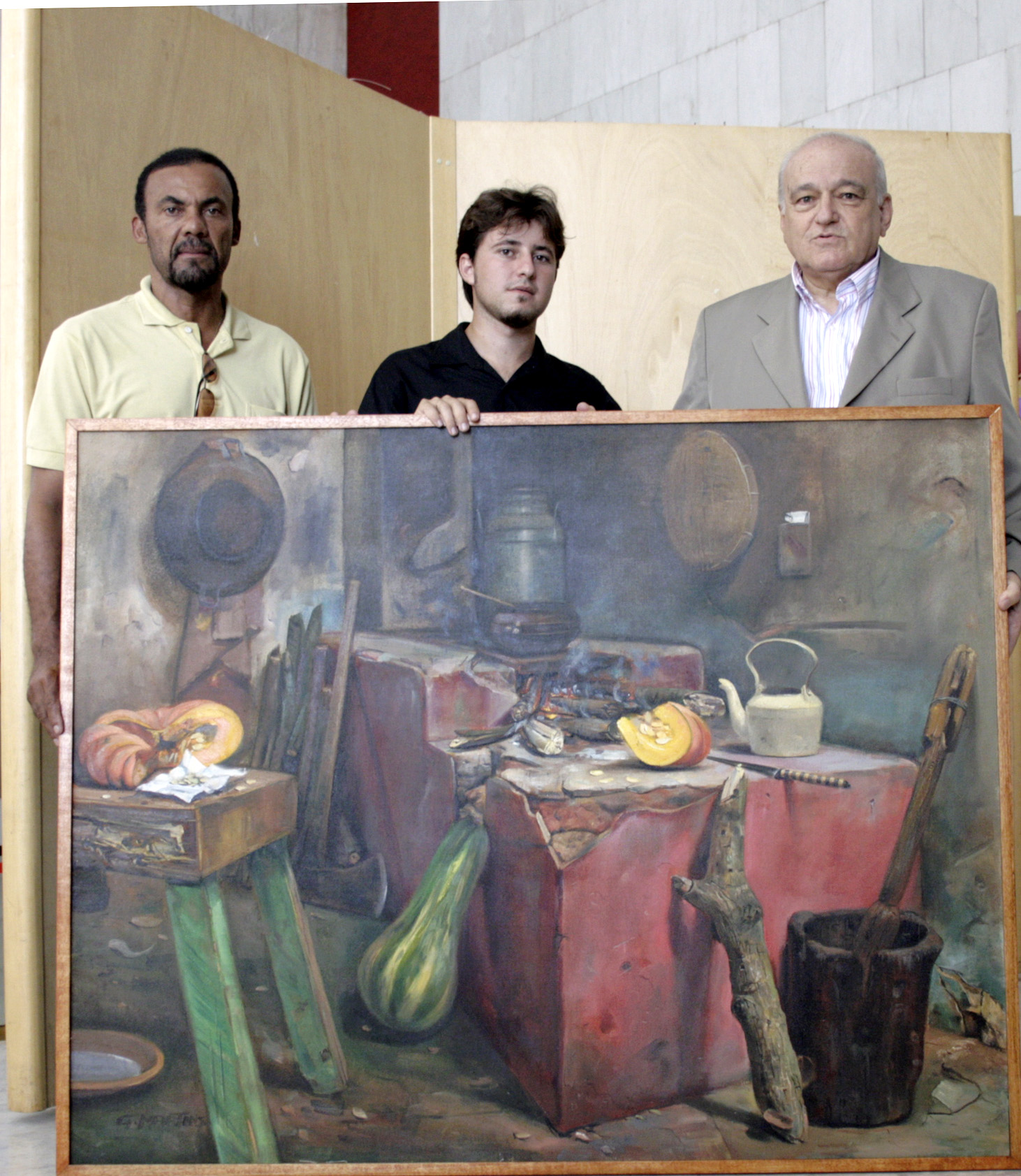 Clodoaldo G. Martins doa obra ao Museu de Arte